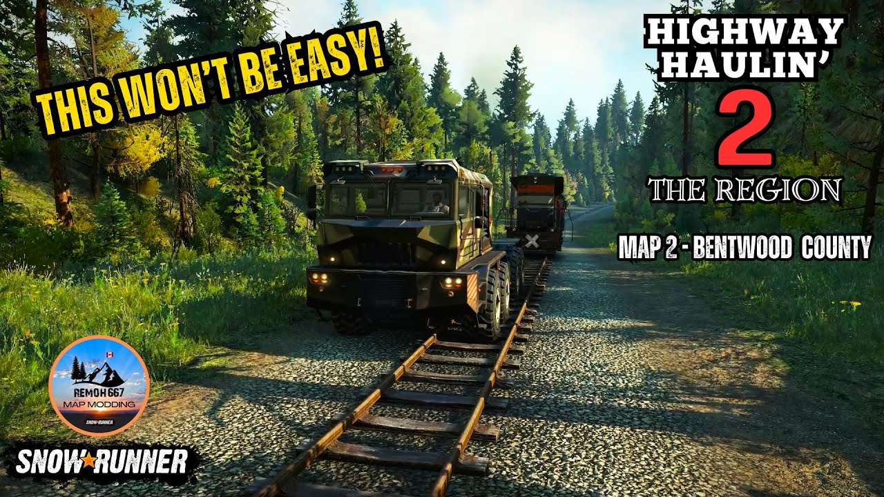 Snowrunner - Highway Haulin 2 - Train Pull Test - Mod Map Dev Update ...