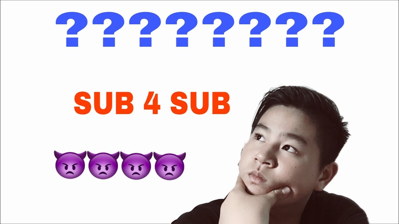 SUB 4 SUB - YouTube