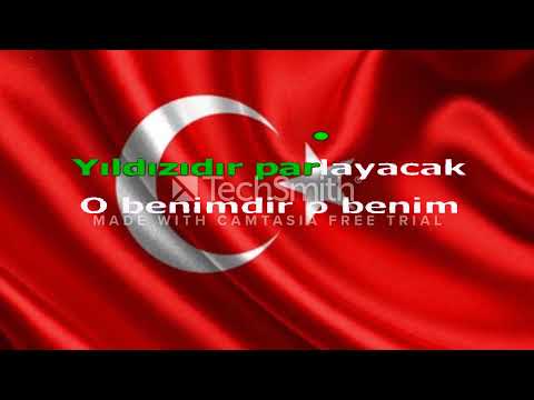 İstiklal marşı Karaoke (Orjinal ensturmanlar kullanılmıştır)