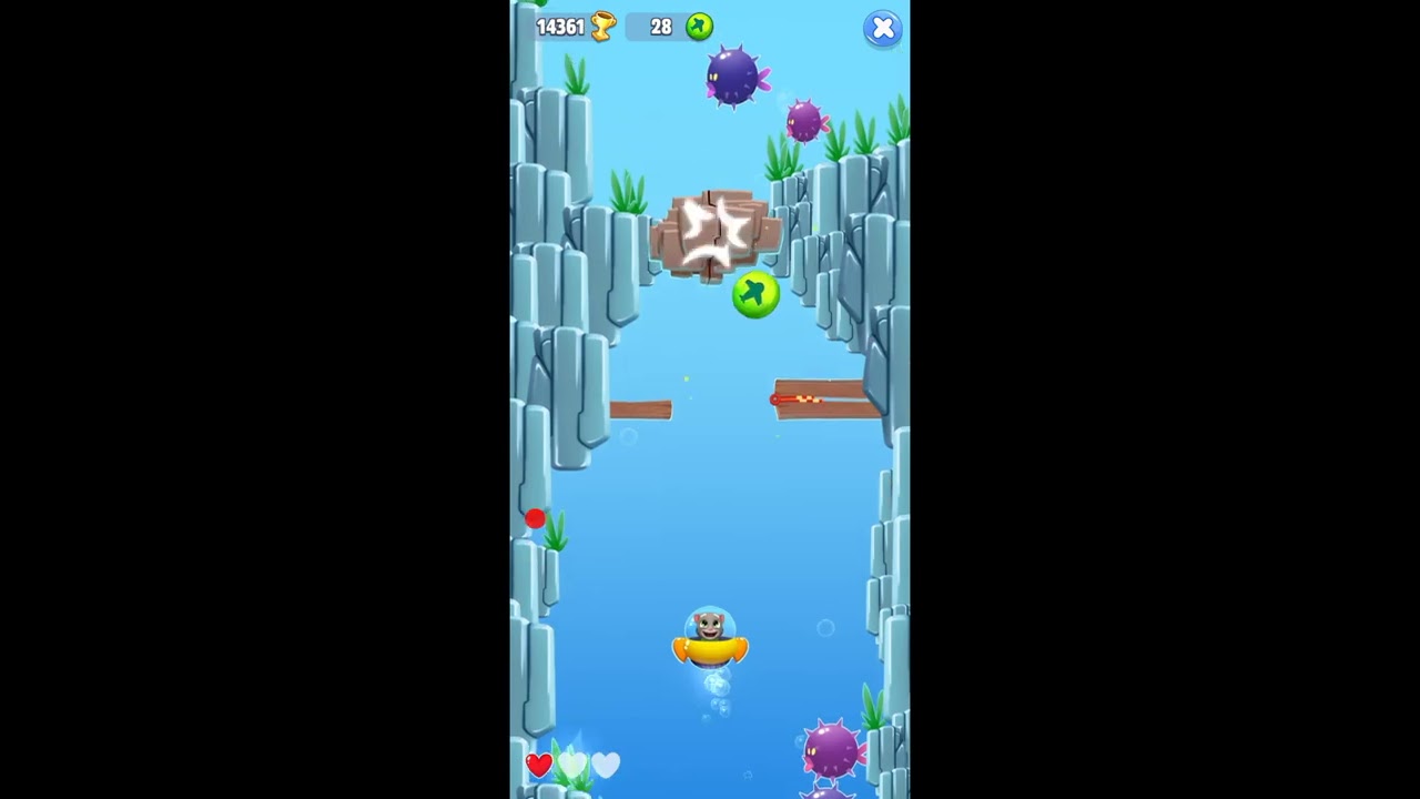 My Talking Tom 2 - Jogo Aventura Submarina | Underwater Adventure - YouTube