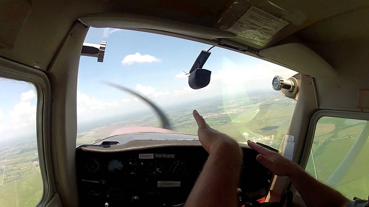 Cessna 152 - Training Flight in GoPro HD - Weiser Air Park - Houston ...