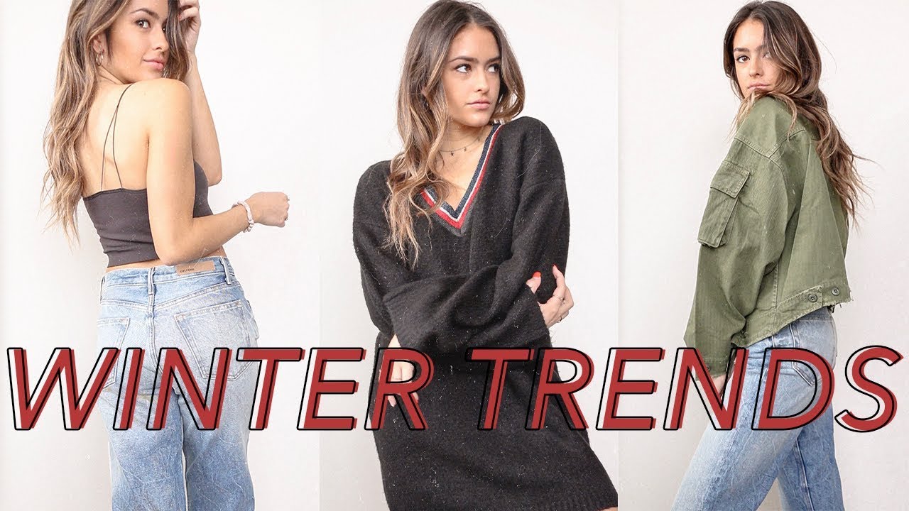 MY FAVORITE WINTER TRENDS 2018: what to wear this year - YouTube