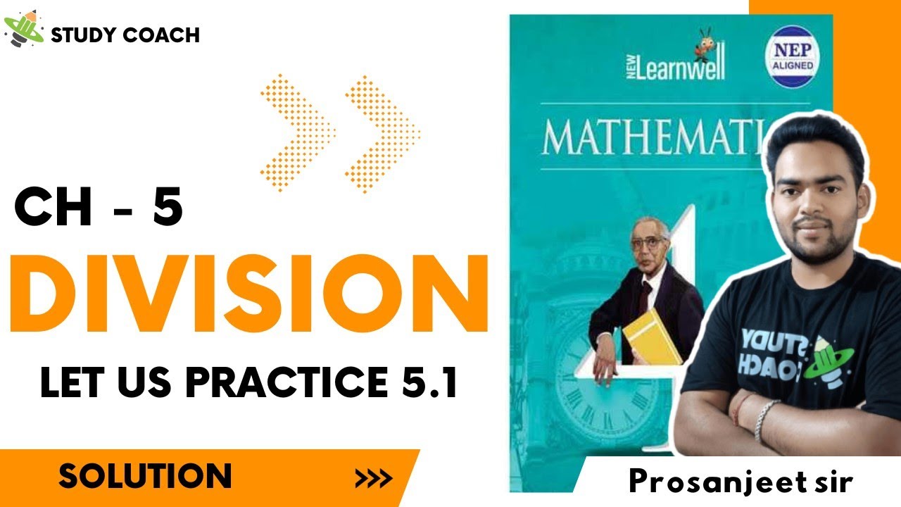 class 4 Division CH-5 learnwell mathematics | #study_coach - YouTube