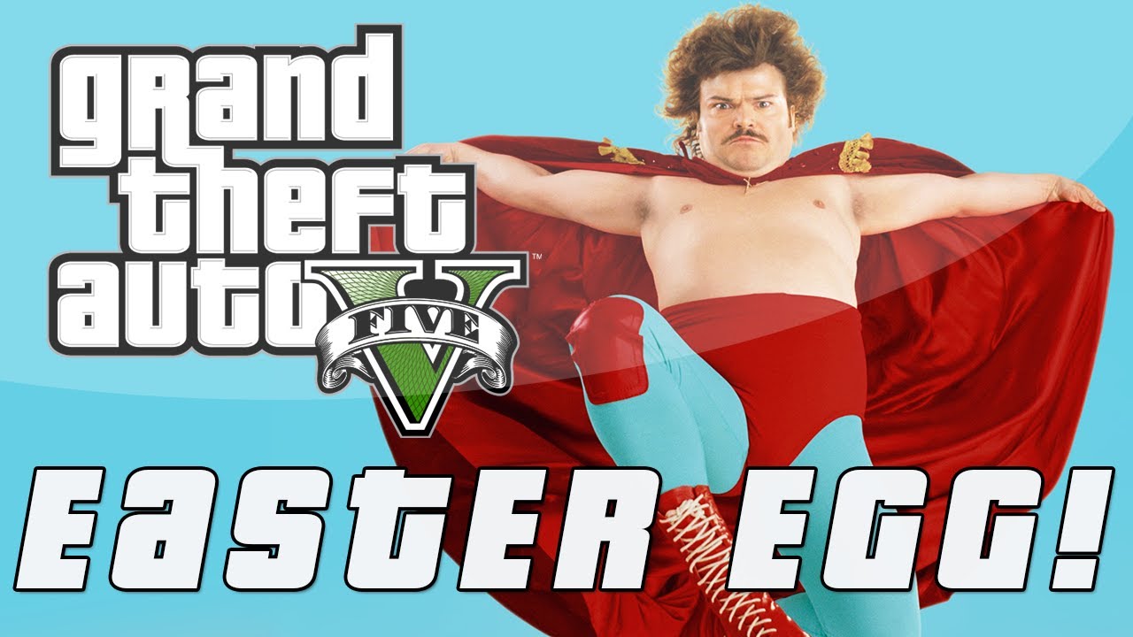 Grand Theft Auto 5 | Nacho Libre "Taco Libre" Easter Egg! (GTA V) - YouTube