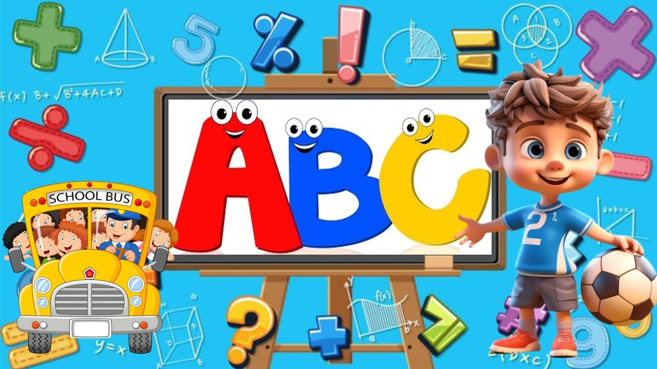 The Alphabet ABC song | ABC Preschool Learning | A for apple b for ball ...