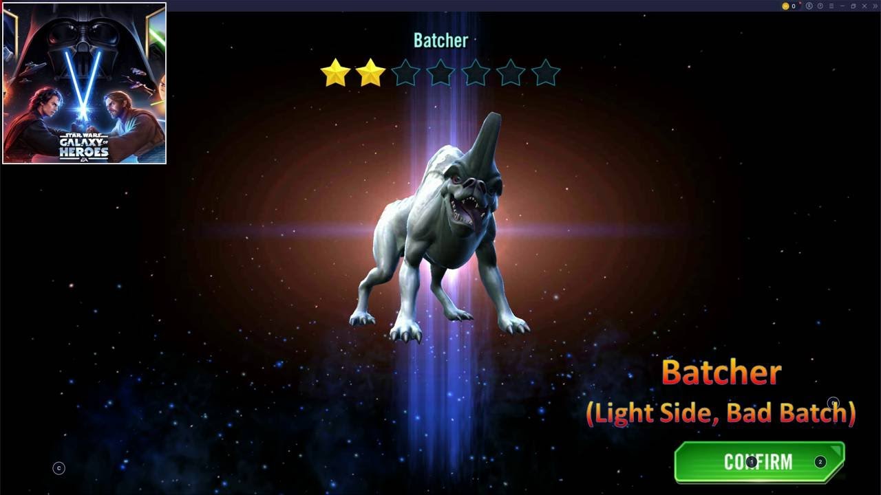 Star Wars Galaxy of Heroes - Unlock Batcher (Bad Batch, Light Side ...