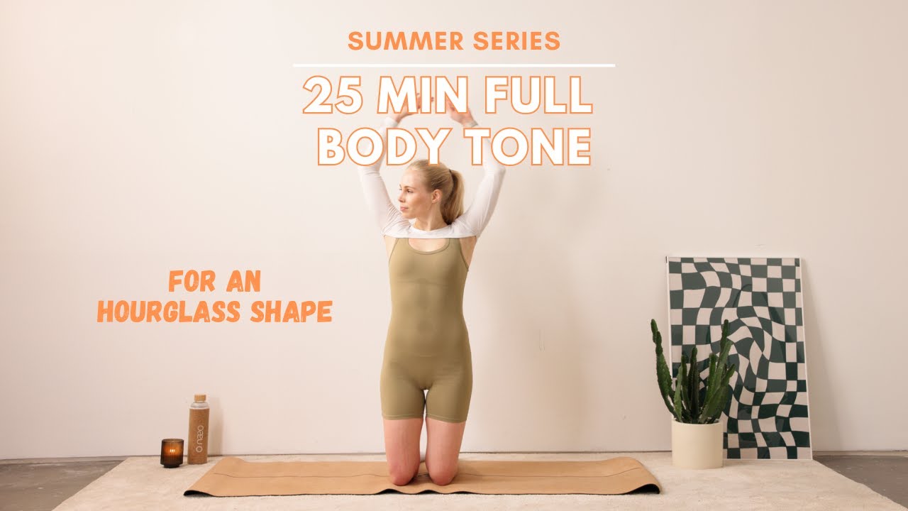 25 MIN FULL BODY TONE / Summer workout ☀️ // beginner friendly // no ...