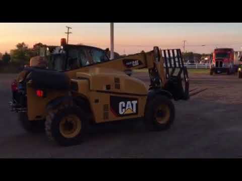 2012 CAT TH255 Telehandler - YouTube
