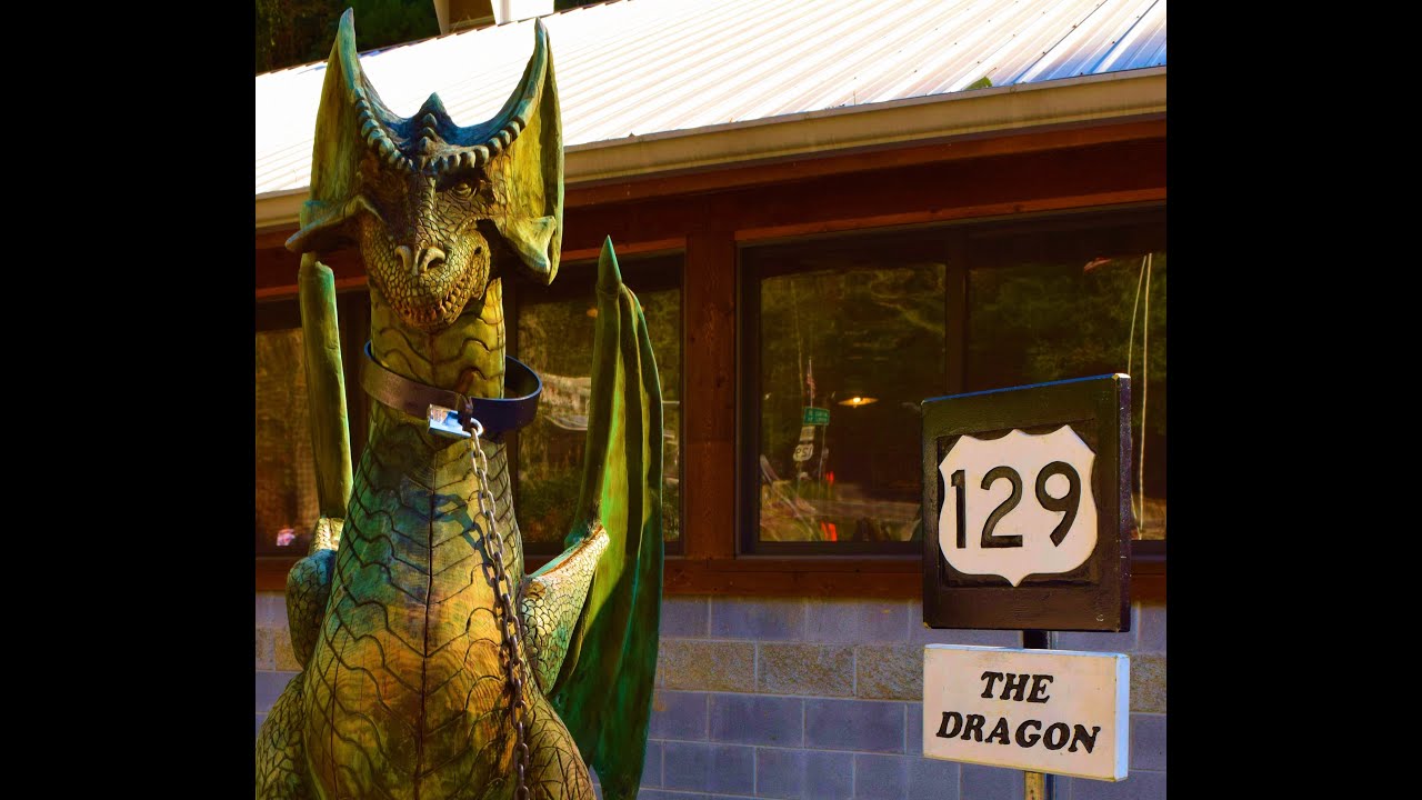 Tail of the Dragon Route 129 Smokey Mountains 2015 Street Glide - YouTube