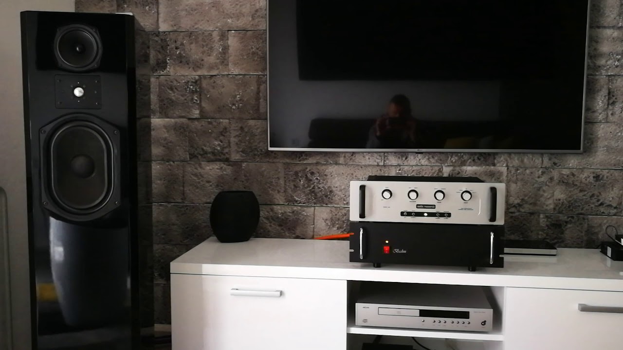 Audio Research ls3+tdl monitor compact - YouTube