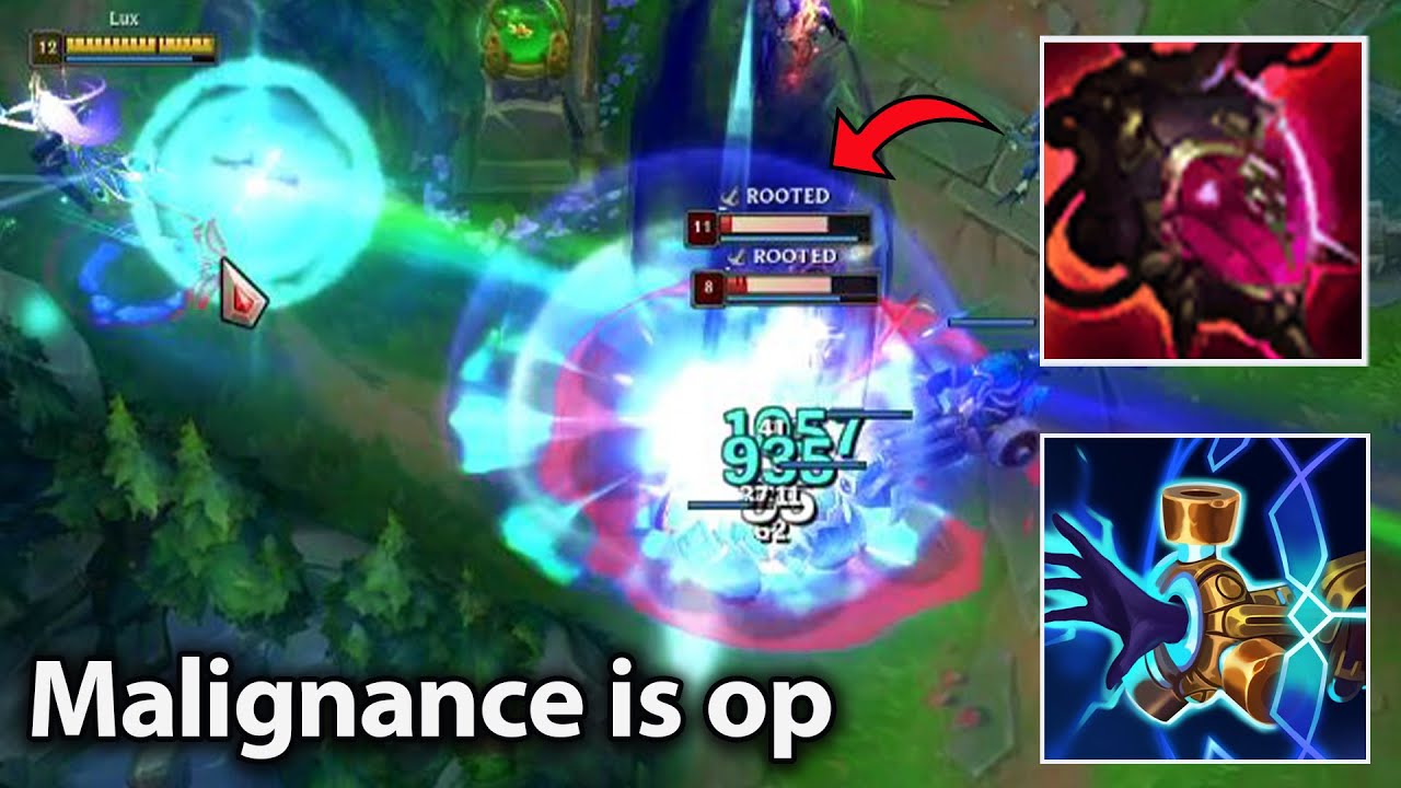 Malignance Is op on Lux ,Stoppp build New Ludne's is so bad - LUX VS ...