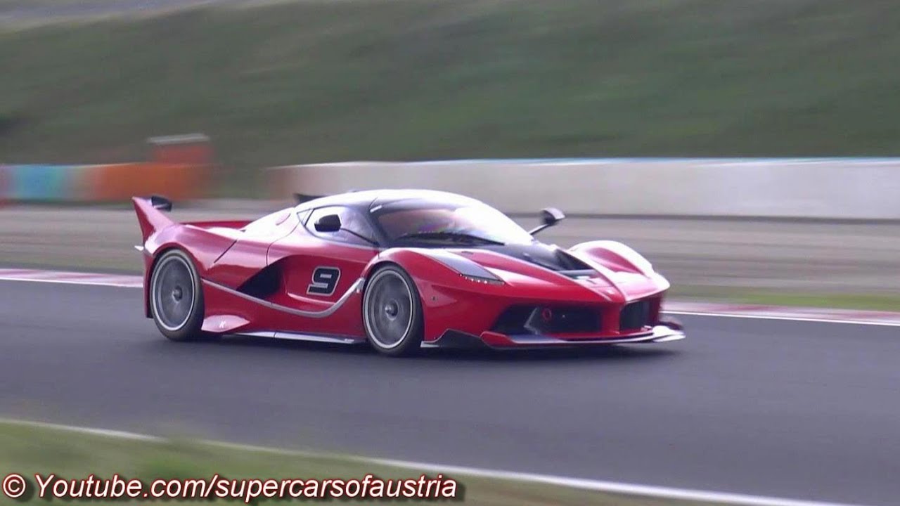 Ferrari FXX K in Action - EPIC Sound! - YouTube