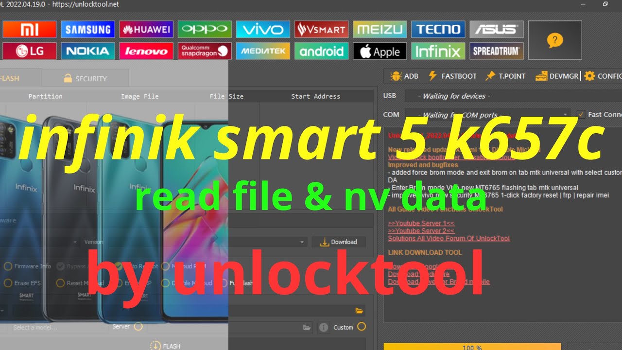 infinik smart 5 k657c read file dari hp normal - YouTube