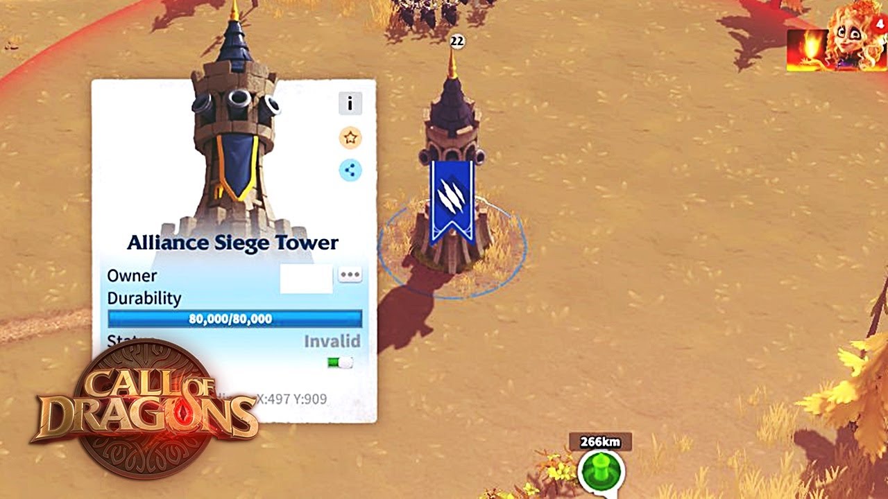 Alliance Siege Towers - Call Of Dragons Malaysia - Part 33 - YouTube