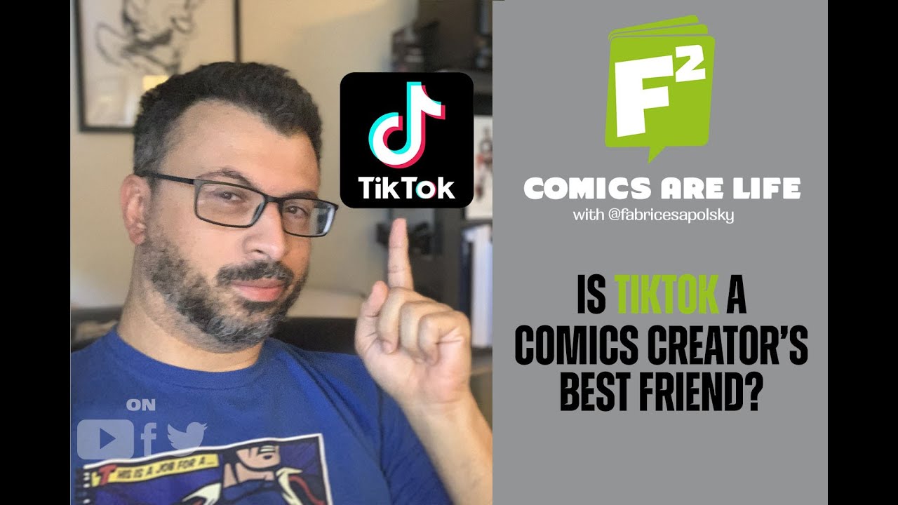 TIK TOK: COMICS CREATOR'S BEST FRIEND? - YouTube