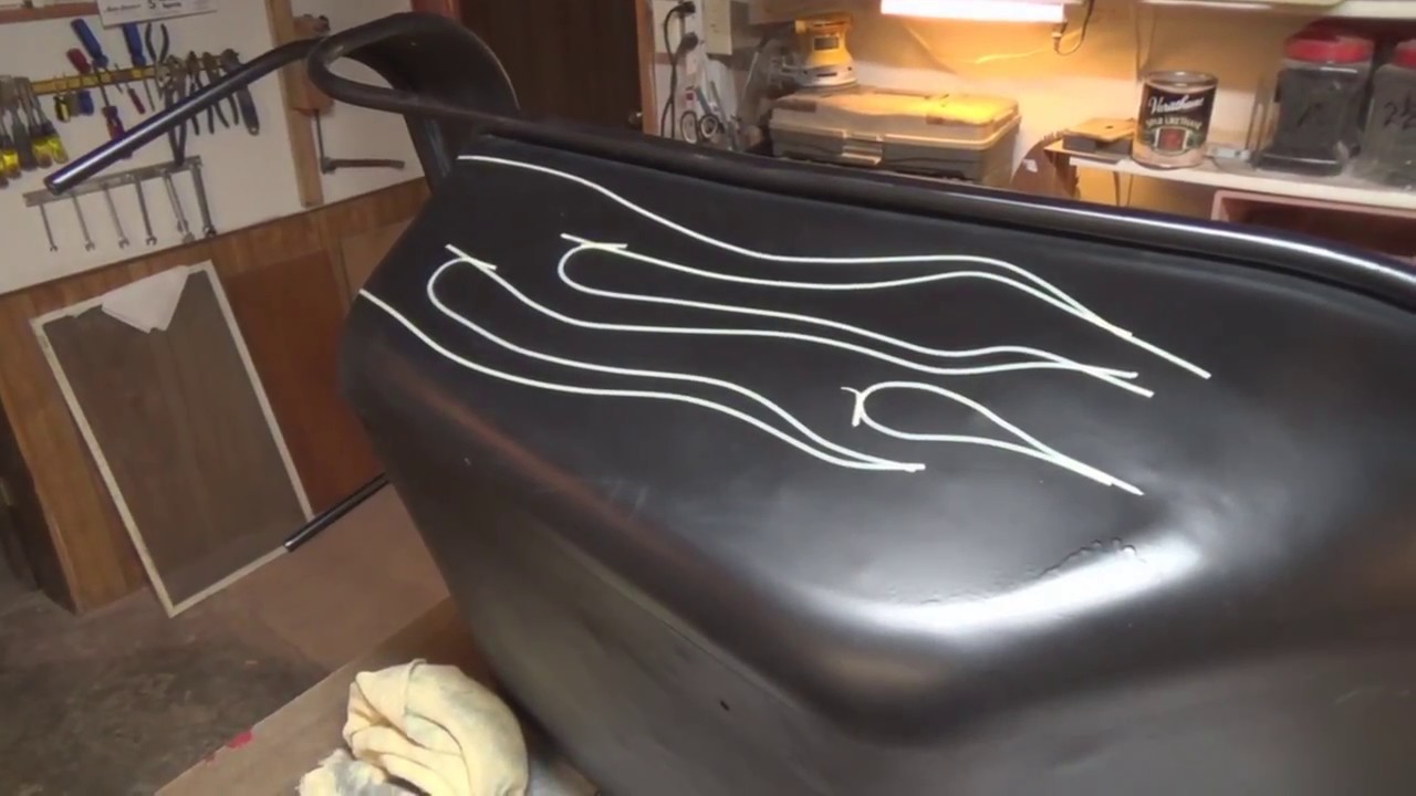 A new flame pattern for the Goofy Cart II, quick peak! - YouTube