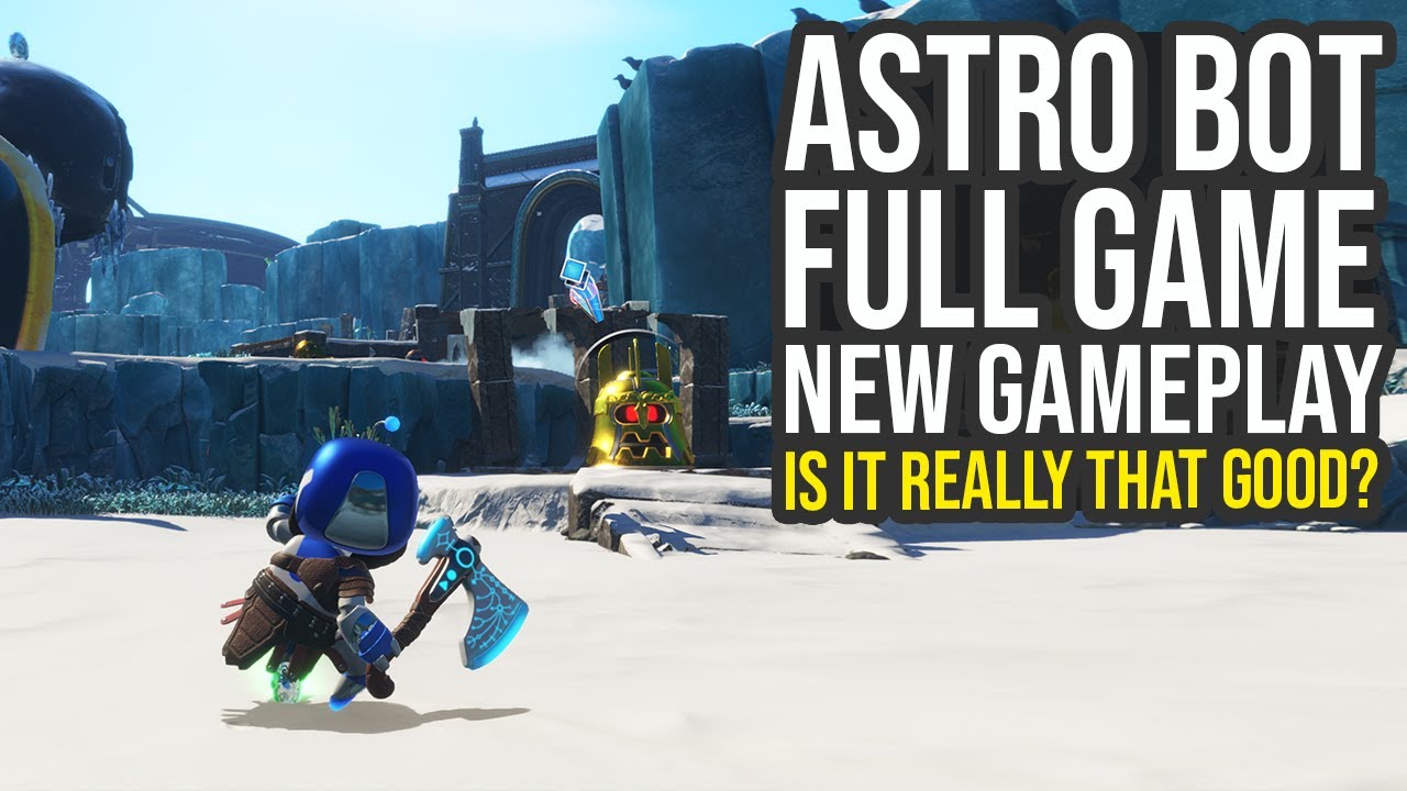 Astro Bot Gameplay On PS5... - YouTube