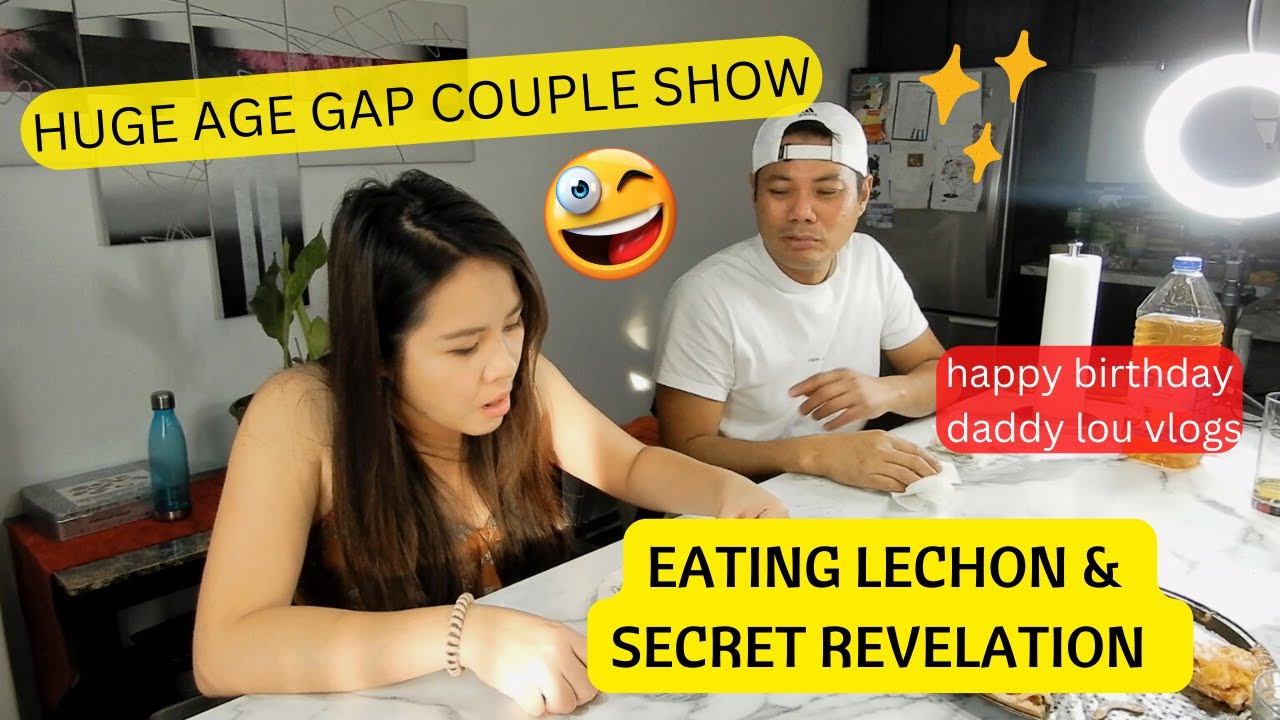 BINUKING! 😂 + Mukbang Lechon | HUGE AGE GAP COUPLE 😊😁 @DaddyLouVlogs ...