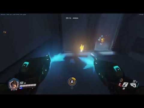 Overwatch - Tracer high ground flank at Kings Row 3rd point - YouTube
