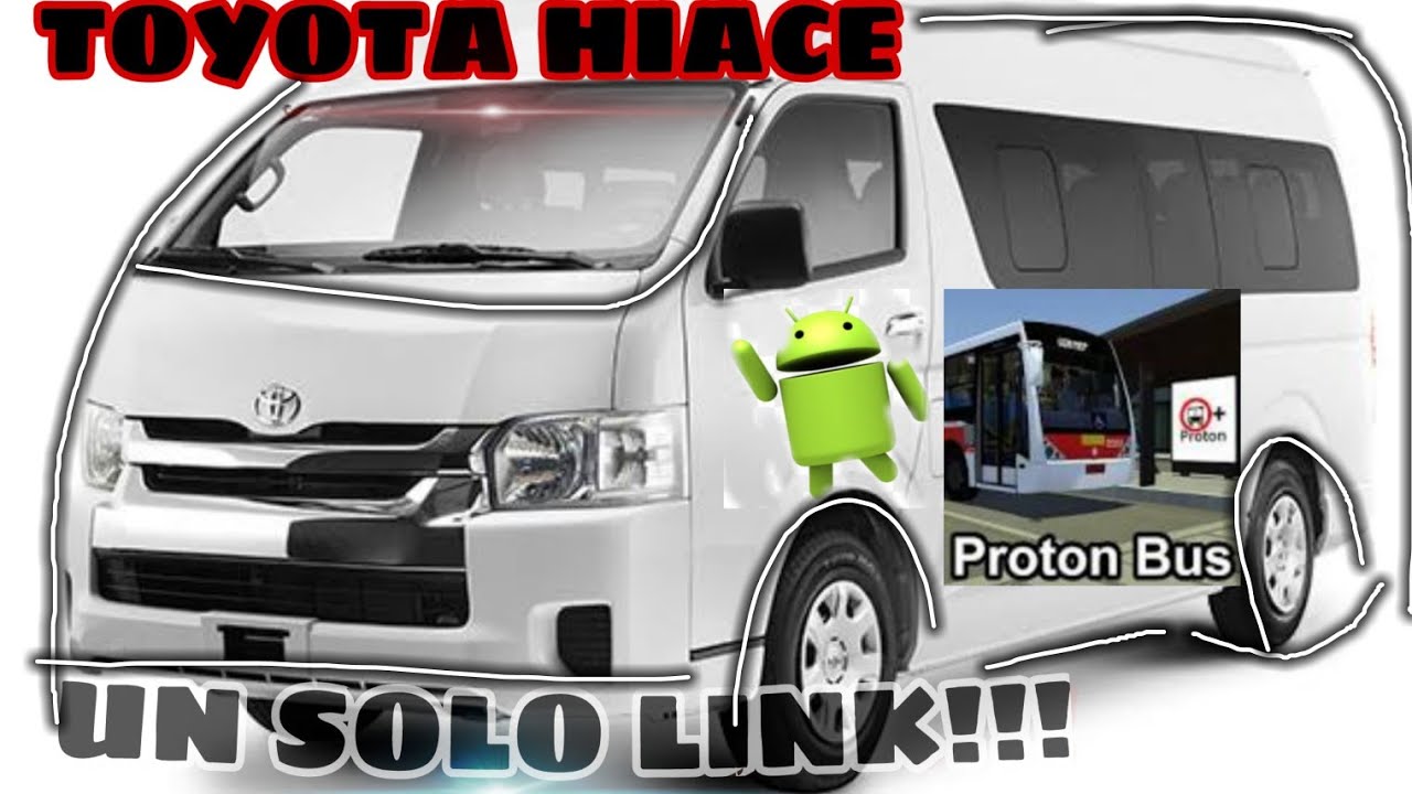 Combi Toyota Hiace para PROTON BUS SIMULATOR - YouTube