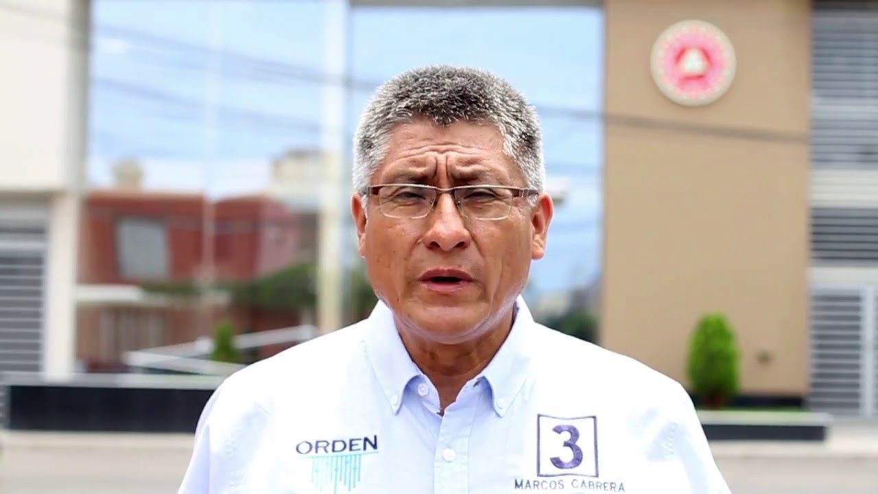 Marco Cabrera al congreso, convoca a todos los profesionales de La Libertad. - YouTube