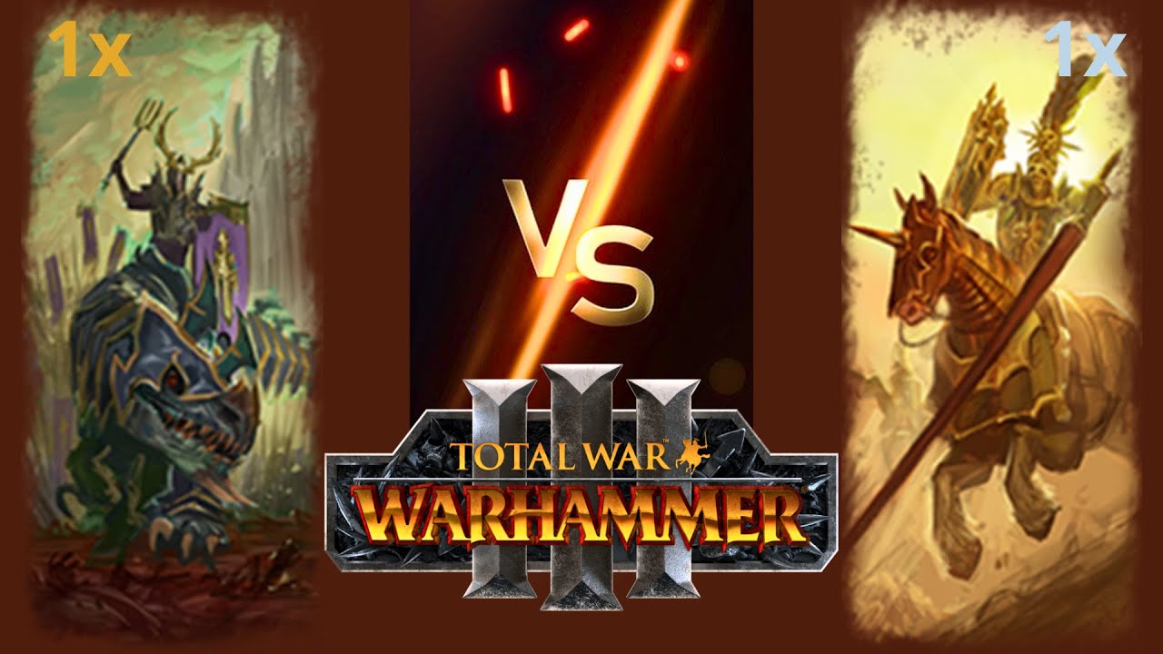 Cold One Dread Knights vs Empire Cavalry Roster in Total War: Warhammer ...
