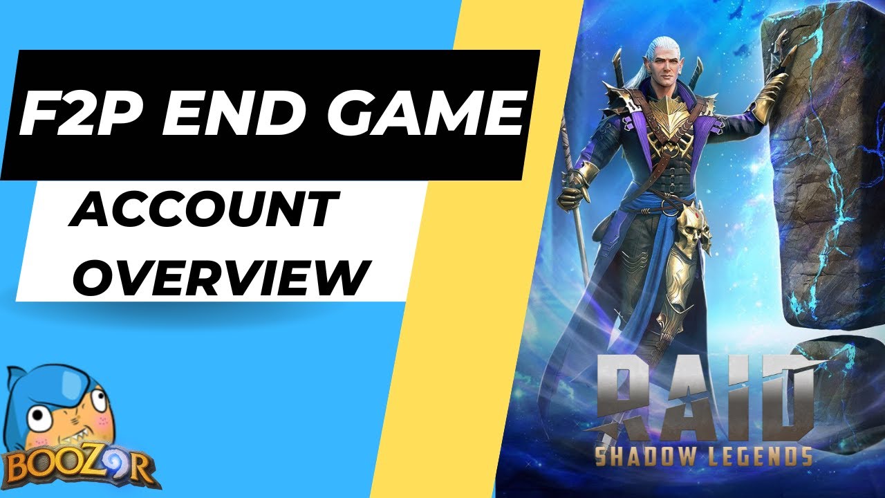 INTRO TO MY END GAME TOP FREE TO PLAY ACCOUNT - OVERVIEW | Raid: Shadow ...