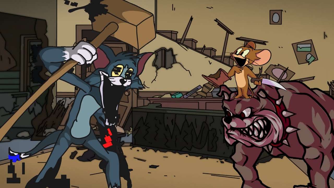 FNF vs Pibby Tom and Jerry (FNF Mod) - YouTube