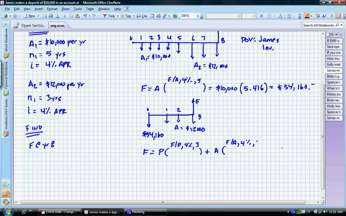 Uniform Payment Series Compound Amount Factor (Difficulty - Medium ...