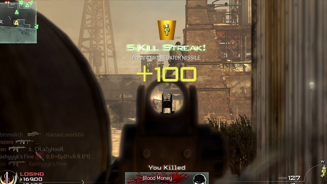 OG MW2 Killstreak - Modern Warfare 2 (2009) - YouTube