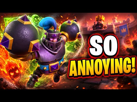 The Most ANNOYING MEGA KNIGHT Deck in Clash Royale!