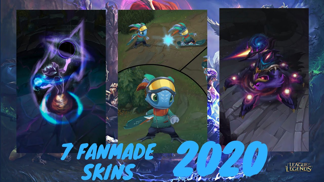 Top 7 Fan Made Skins(2020) that YOU DIDNT KNOW - League of Legends ...