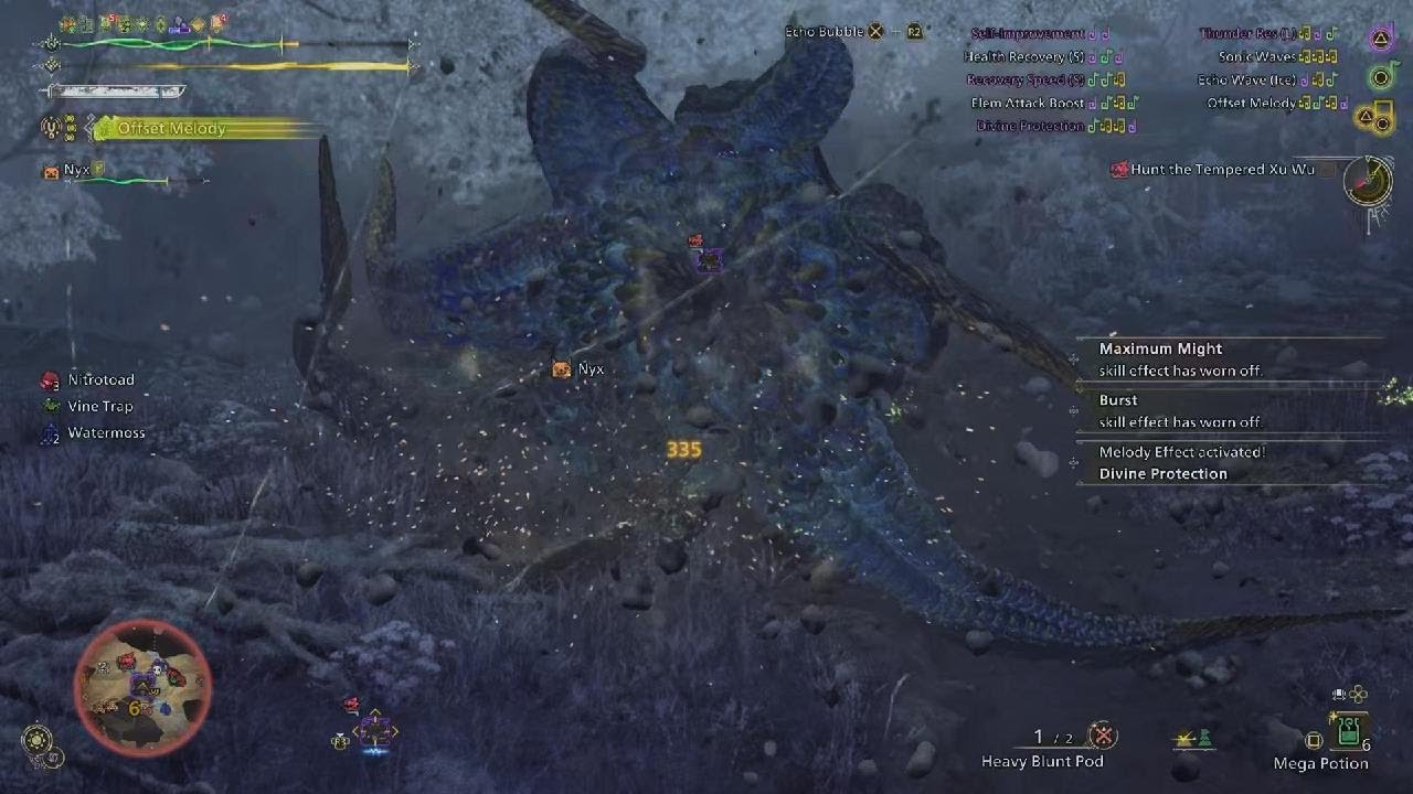 Monster Hunter Wilds offseting the cool octopus with a pipe organ - YouTube