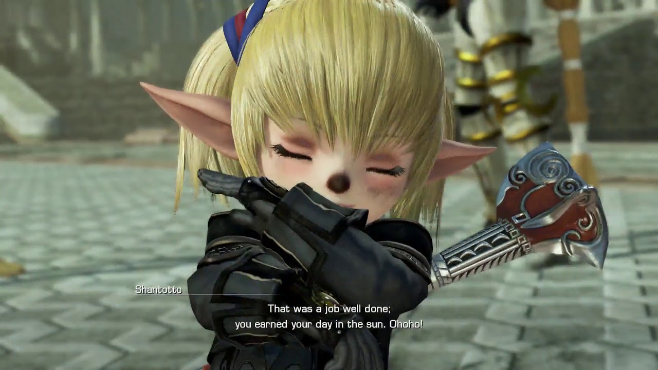 Dissidia NT - Shantotto Custom Matches #2 (Air Attacks Only!) - YouTube