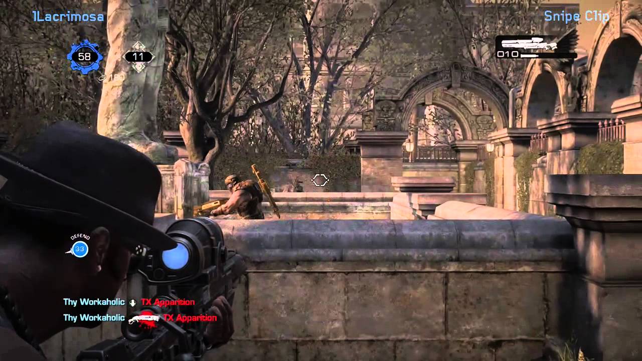 GoW UE Sniper Clip - YouTube