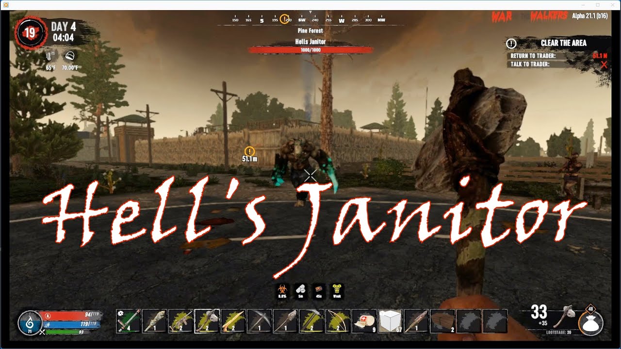 S2E11 Day 3 Preview - Hell's Janitor First Encounter - War of the Walkers - A21Exp - YouTube