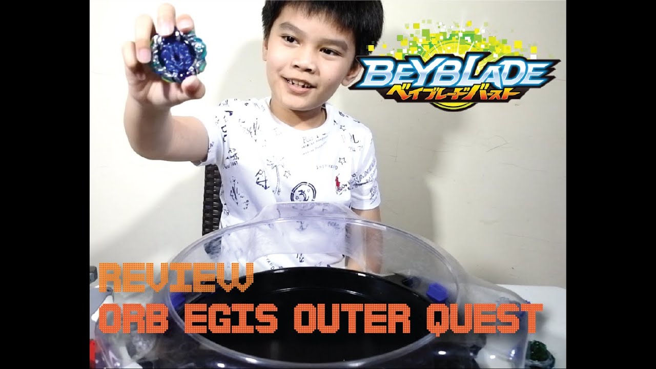 Review Beyblade Orb Egis Outer Quest ABERICH SHOW - YouTube