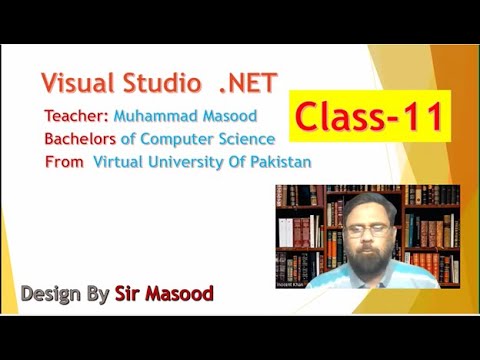 Visual Studio .Net Class 11 Sir Masood |Container | Group Box | Panel ...