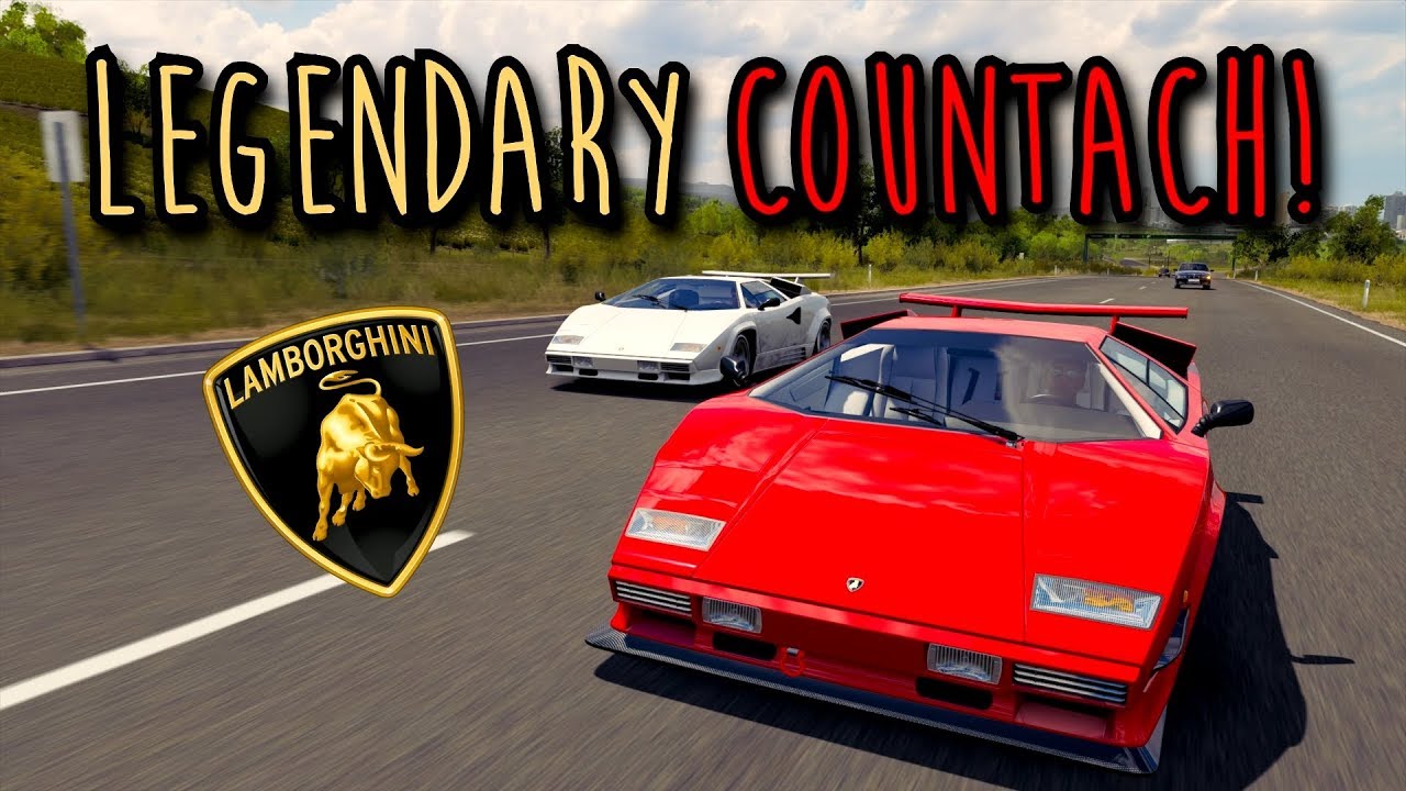 "THE LEGENDARY LAMBORGHINI COUNTACH!" | Forza Horizon 3 Ep.4 | PC Max ...