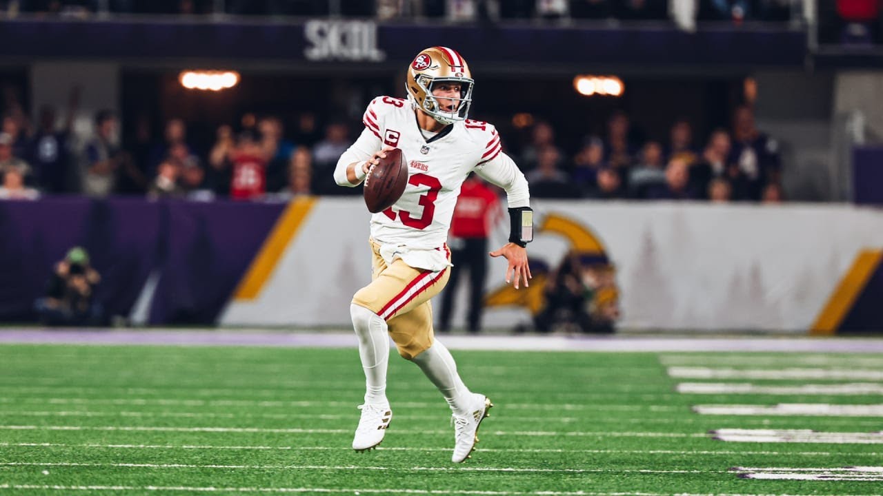 Every Brock Purdy Career Rushing TD - YouTube