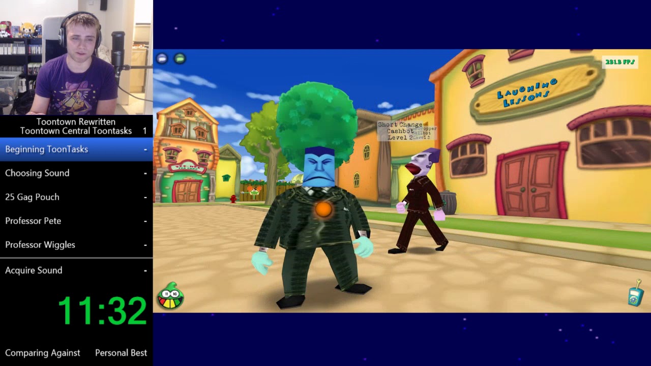 Toontown Rewritten Toontown Central Toontasks Speedrun in 3:06:17 - YouTube