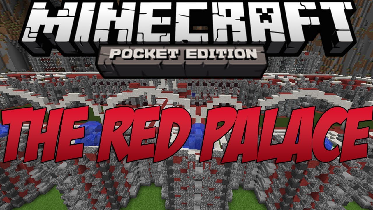 The Red Palace - Minecraft: Pocket Edition Map Review - YouTube