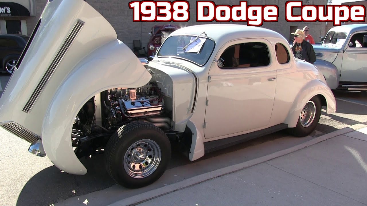 1938 Dodge Coupe At Retrofest Car Show 2022 In Chatham Ontario - YouTube