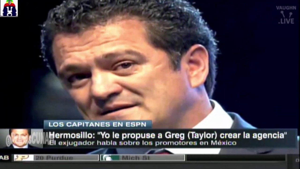 Carlos Hermosillo hablo de Greg Taylor en #LosCapitanes #ESPN - YouTube