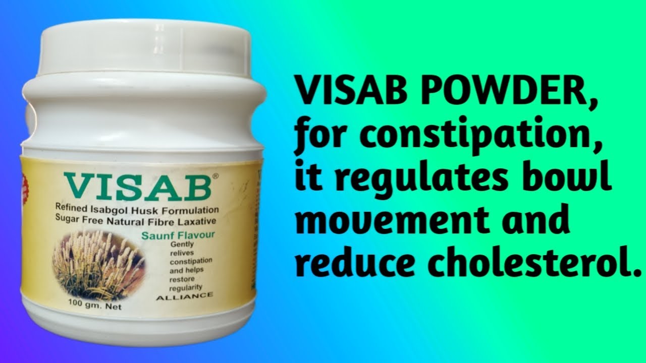 VISAB POWDER best for Constipation and reduce Cholesterol ...
