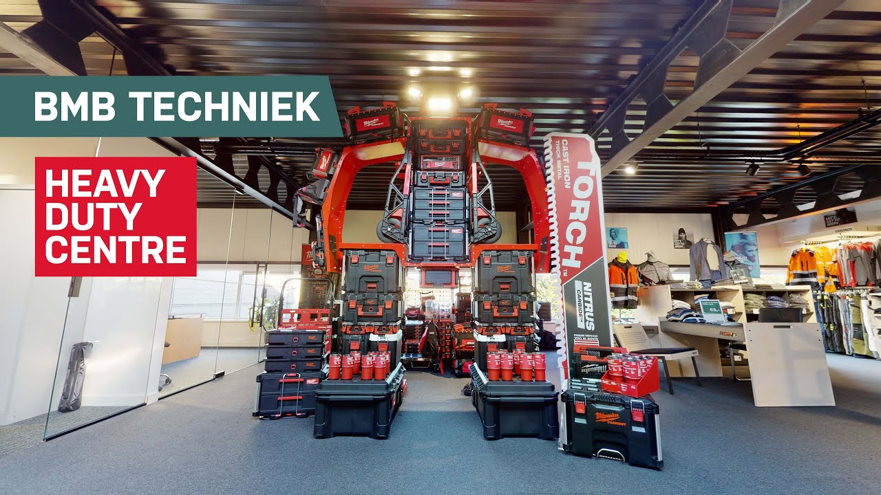 BMB Techniek als HDC Centre van Milwaukee - YouTube