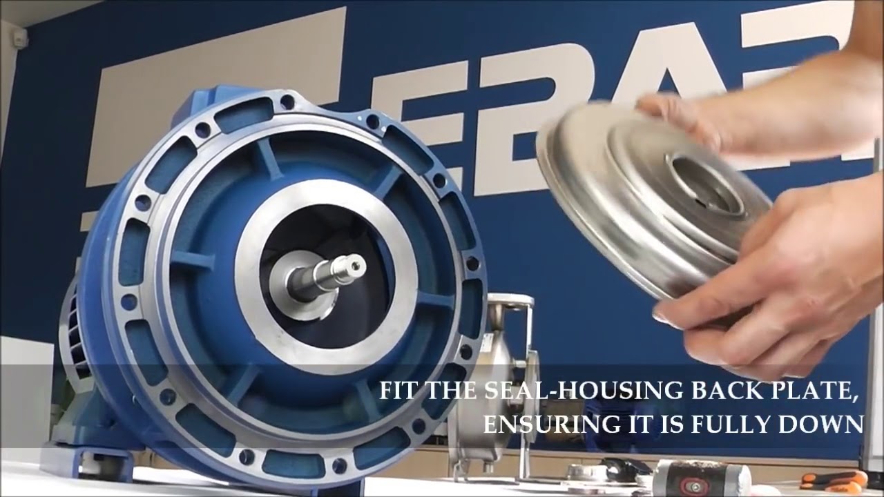 EBARA | Mechanical Seal Assembling | 3 Series - YouTube