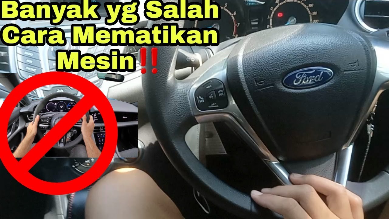 CARA MEMATIKAN MESIN MOBIL yg BENAR‼️ - YouTube