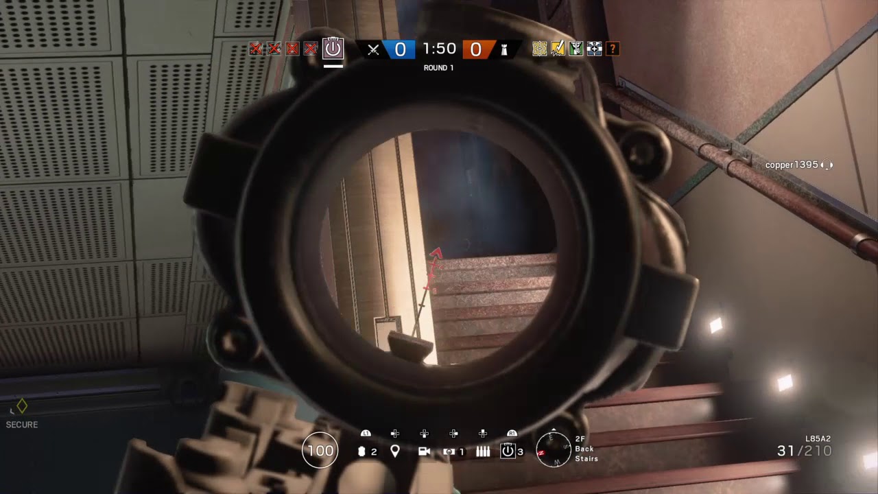 Rainbow Six Siege insane 1v5 clutch - YouTube