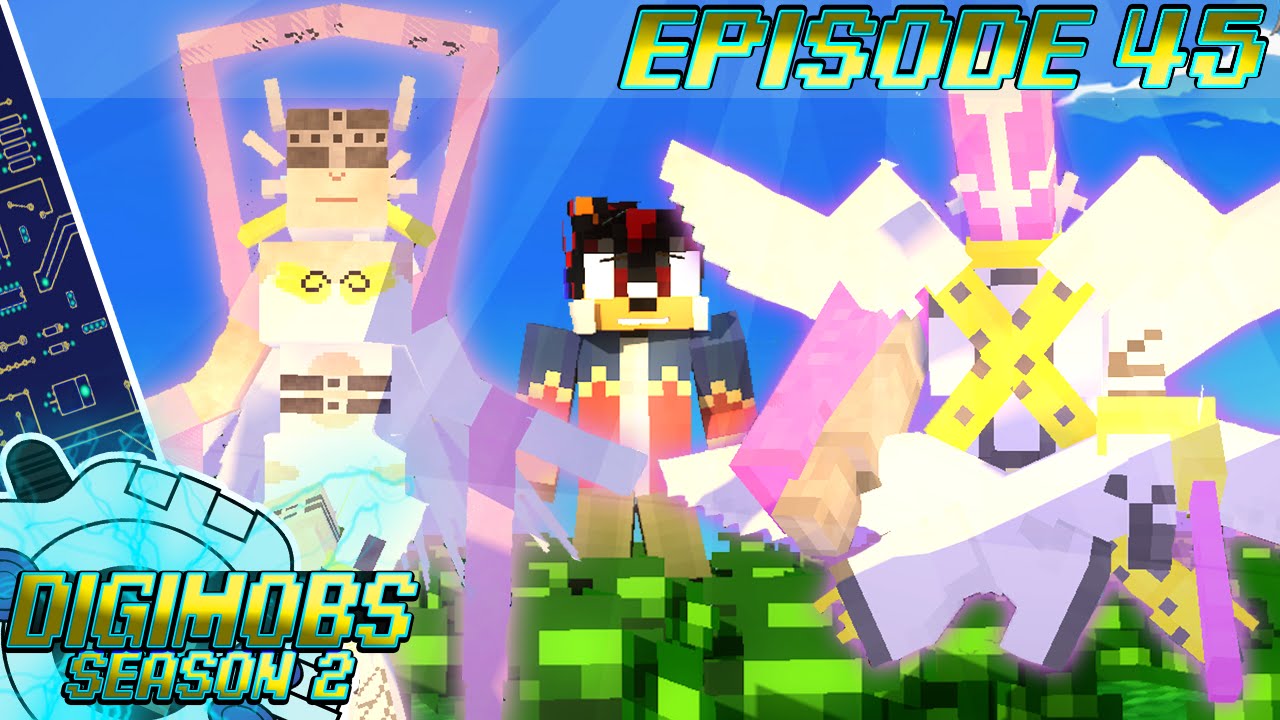 Minecraft Modded Digimobs Survival - #45 ''MagnaAngemon & Angewomon ...